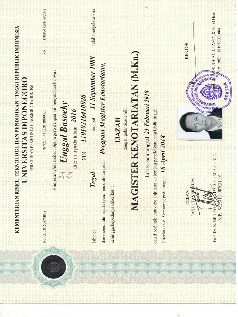 Ijazah s2-2 | PDF