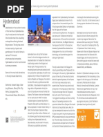 Hyderabad City Map | PDF