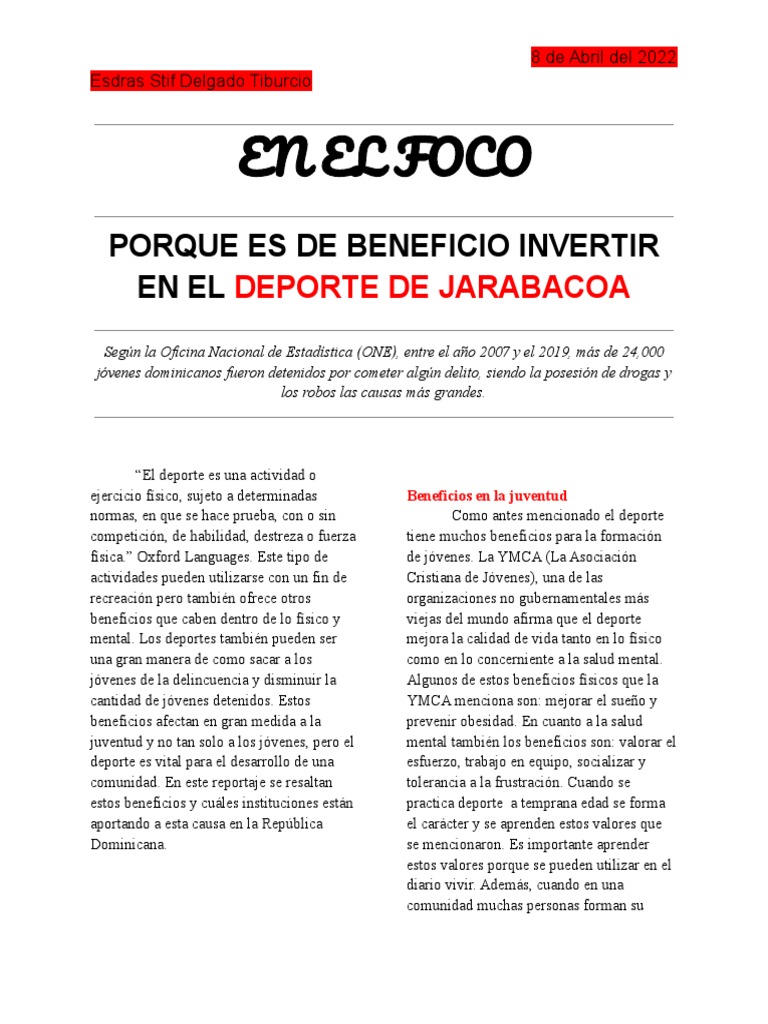 Esdras Delgado - Reportaje Porque Es de Beneficio Invertir en El ...