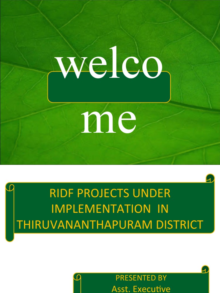 Ridf. | PDF | Infrastructure | Economies