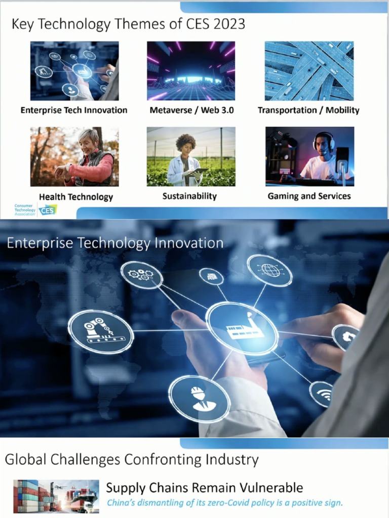 CES - Keynote - Tech Trends - 2023 | PDF
