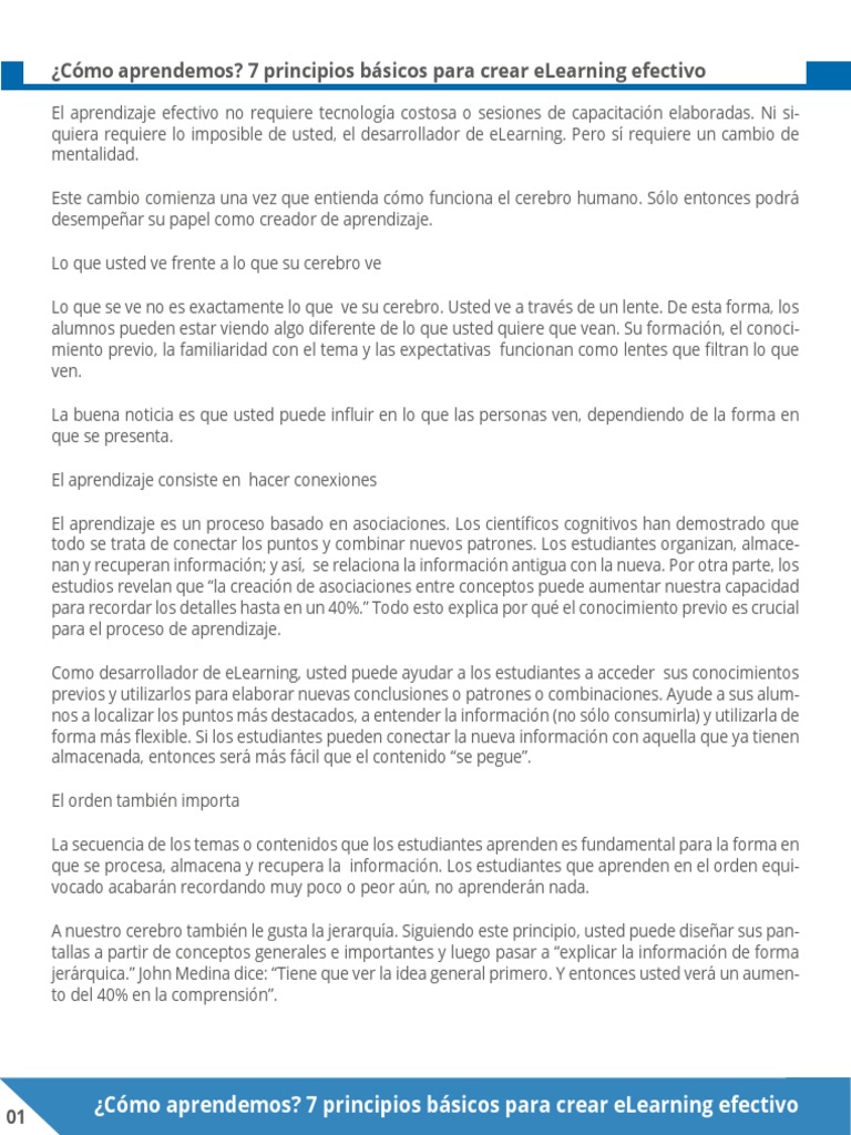 PDF UD5 ComoAprendemos | PDF | Aprendizaje | Memoria