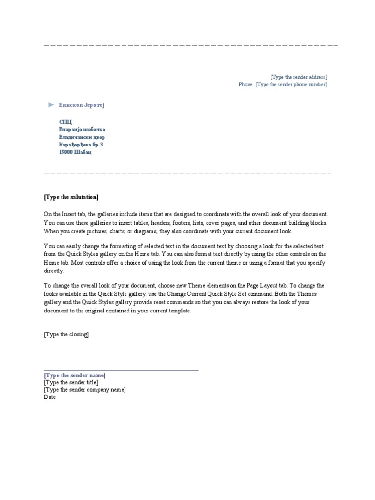 Letter (Origin Theme) | PDF