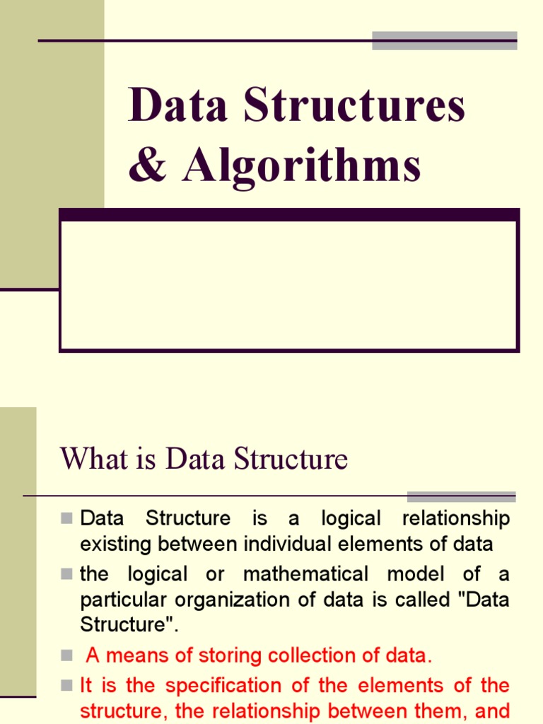 Data Structures & Algorithms Guide | PDF | Software Development | Data