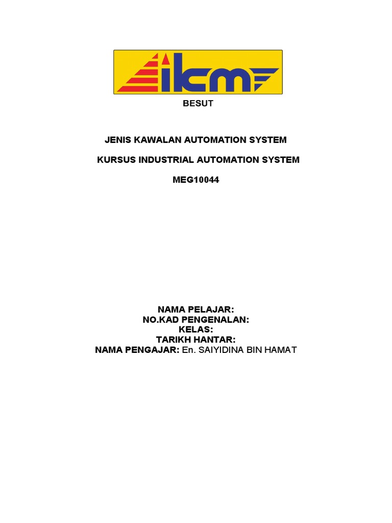 Industrial Automation System | PDF