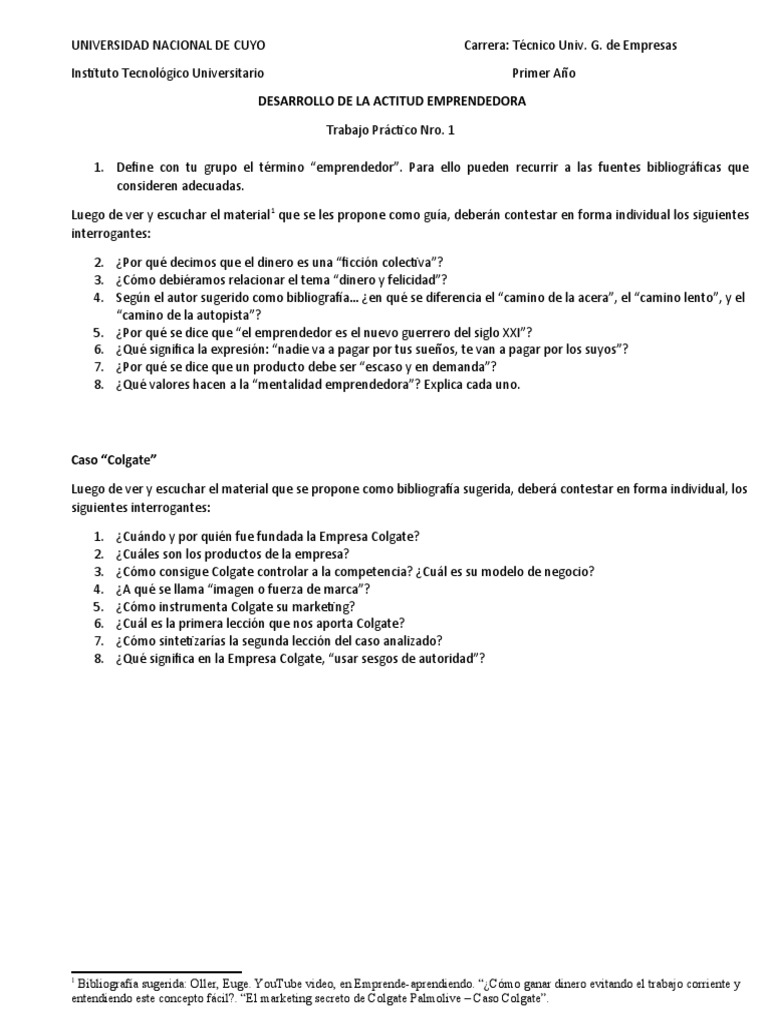 Itu Dae TP1 2023 | PDF