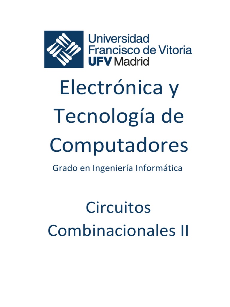 Circuitos Combinacionales II | PDF | Puerta lógica | Aritmética