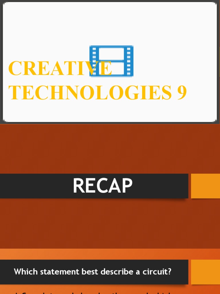 CREATIVE TECHNOLOGIES 9 Quiz | PDF | Series And Parallel Circuits ...