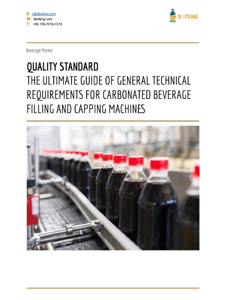The Ultimate Guide of General Technical Requirements For Carbonated ...