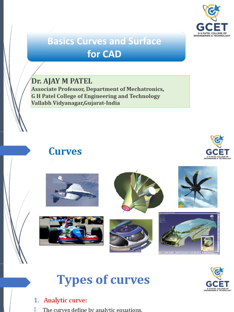 Basic Curves and Surface Modeling - CAD | PDF | Spline (Mathematics ...