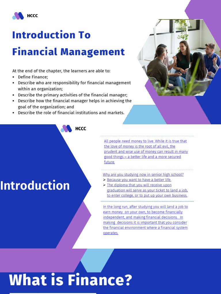 Introduction To Financial Management | PDF | Securities (Finance) | Money