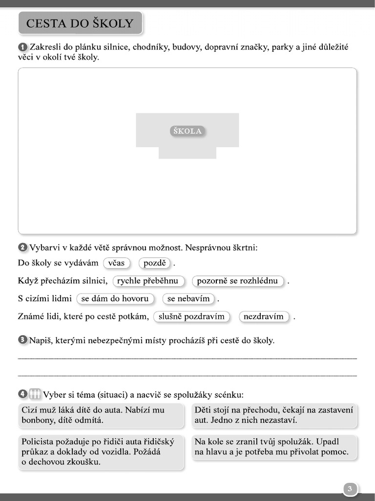 Prac. List Prvouka 1 | PDF