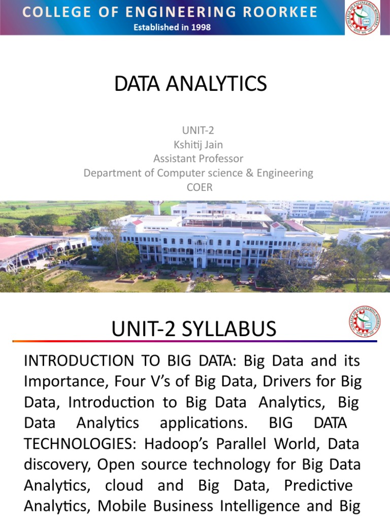 Unit-2 Final Kshitij | PDF | Apache Hadoop | Big Data
