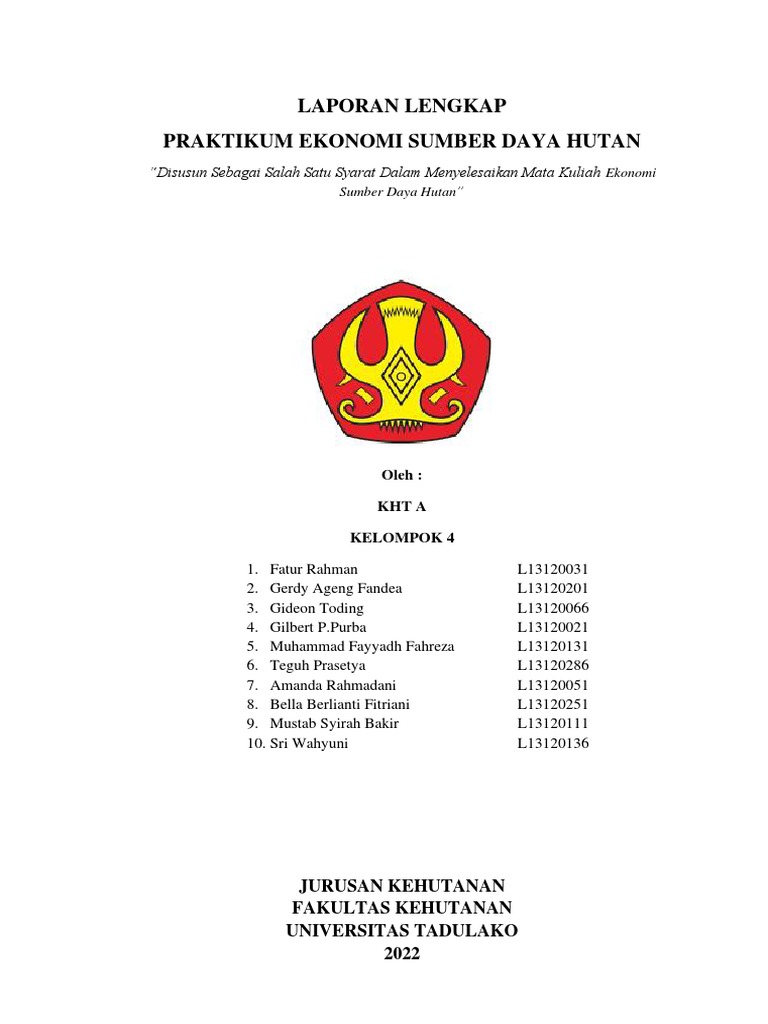 Laporan Lengkap Praktikum Esdh KLP 4 Fix | PDF
