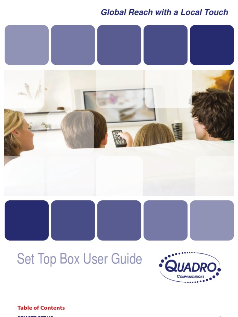 Set Top Box User Guide | PDF | Set Top Box | Digital Video Recorder