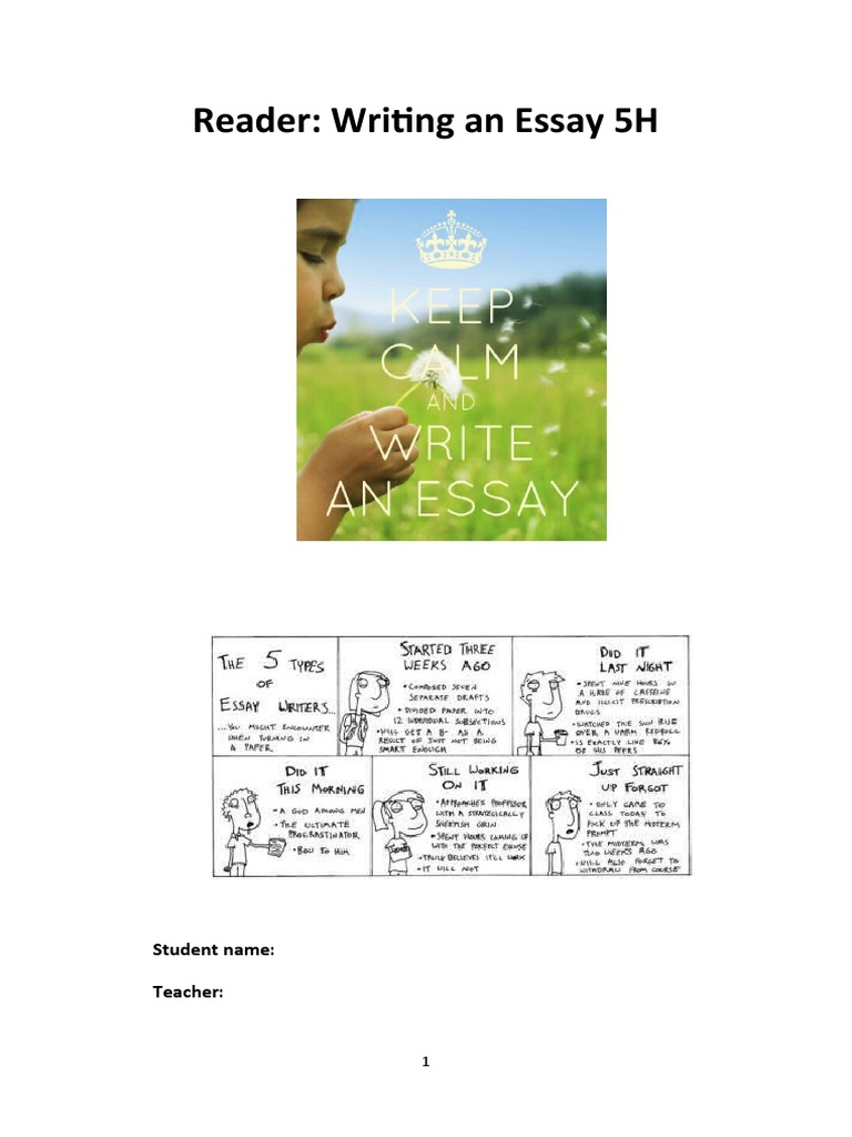 Reader Writing 5H Def. | PDF | Cats | Linguistics