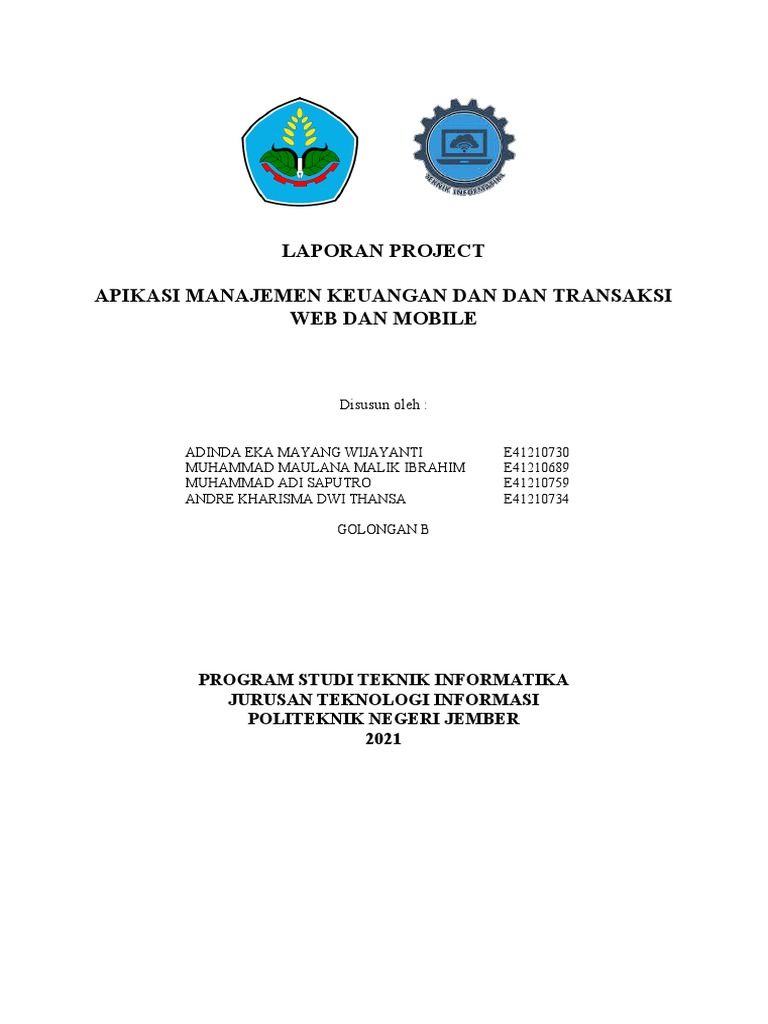 Laporan Project | PDF | Komputer