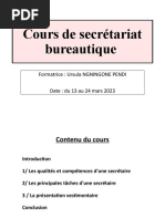 Formation Gestion Du Secretariat | PDF | Secrétaire | Compétence ...