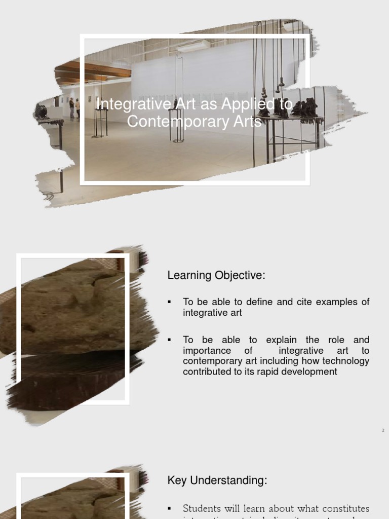 CPAR PPT 01 Integrative Arts As Applied To Contemporary Arts | PDF ...