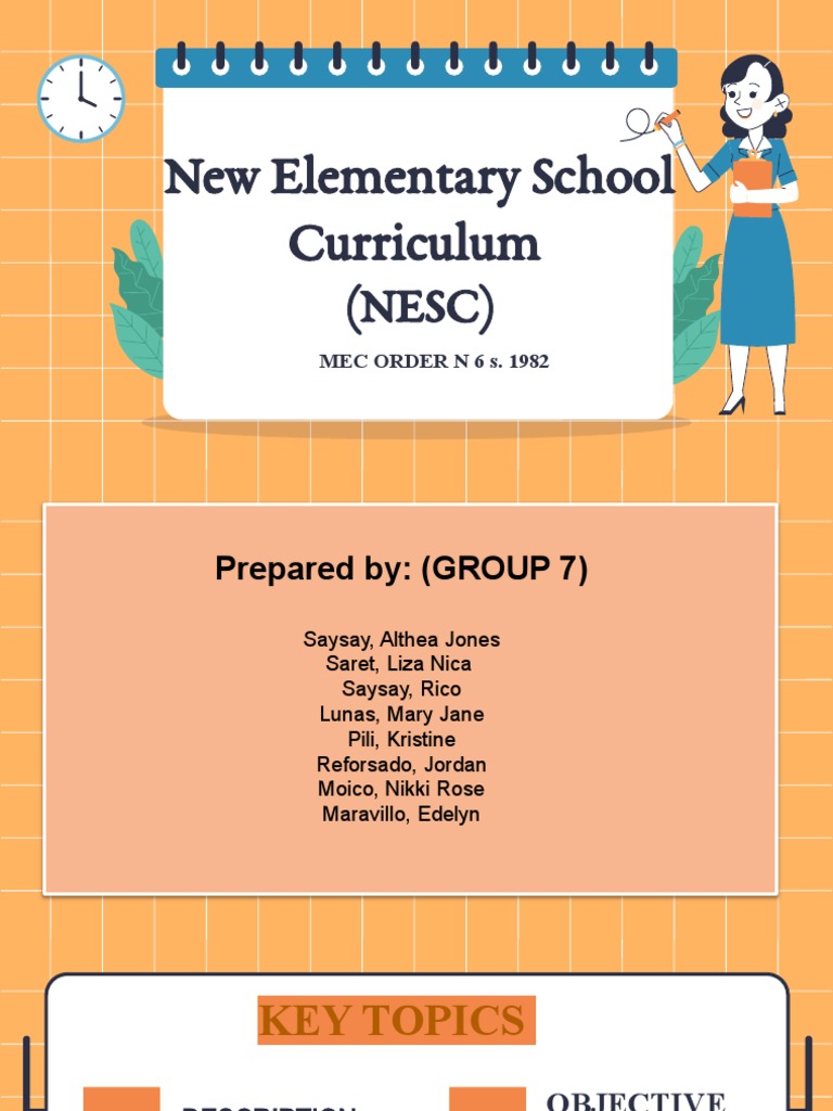 NESC | Download Free PDF | Curriculum | Primary Education
