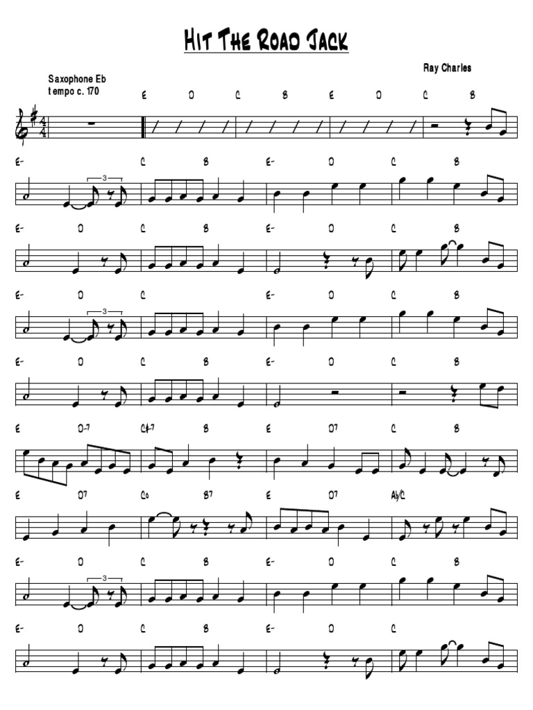 Hit The Road Jack Eb | PDF