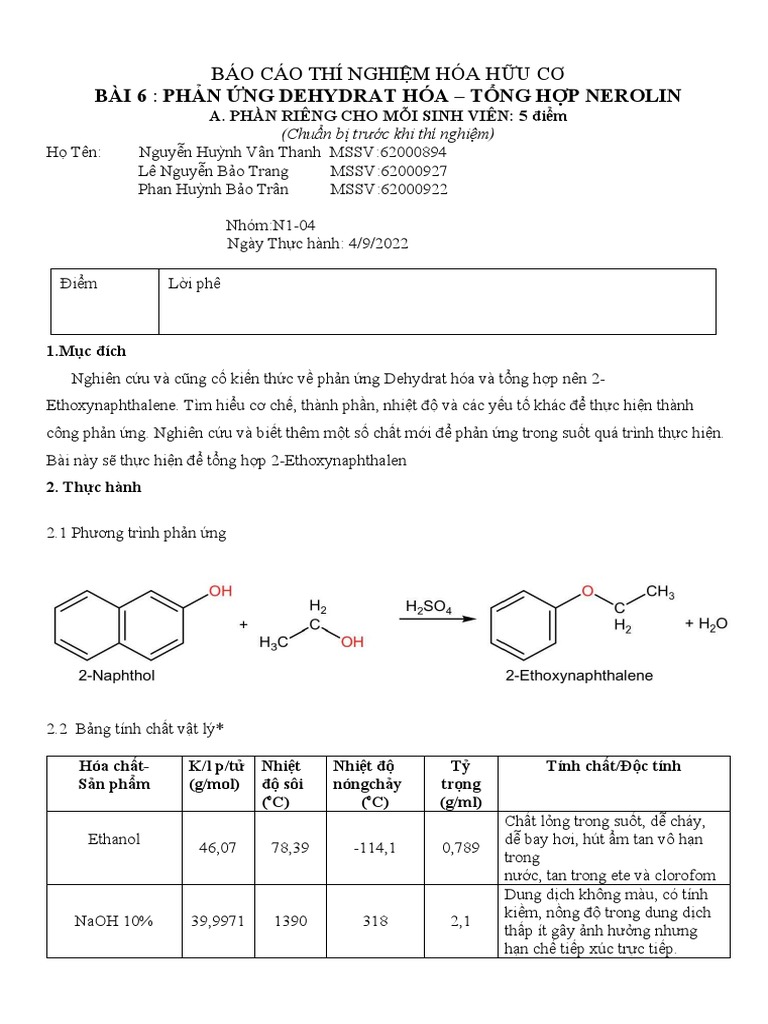 Bai 6 HÓA H U | PDF