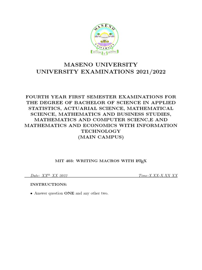Mit 403 Exam - 2021-2022 | Download Free PDF | Mathematics | Group Theory
