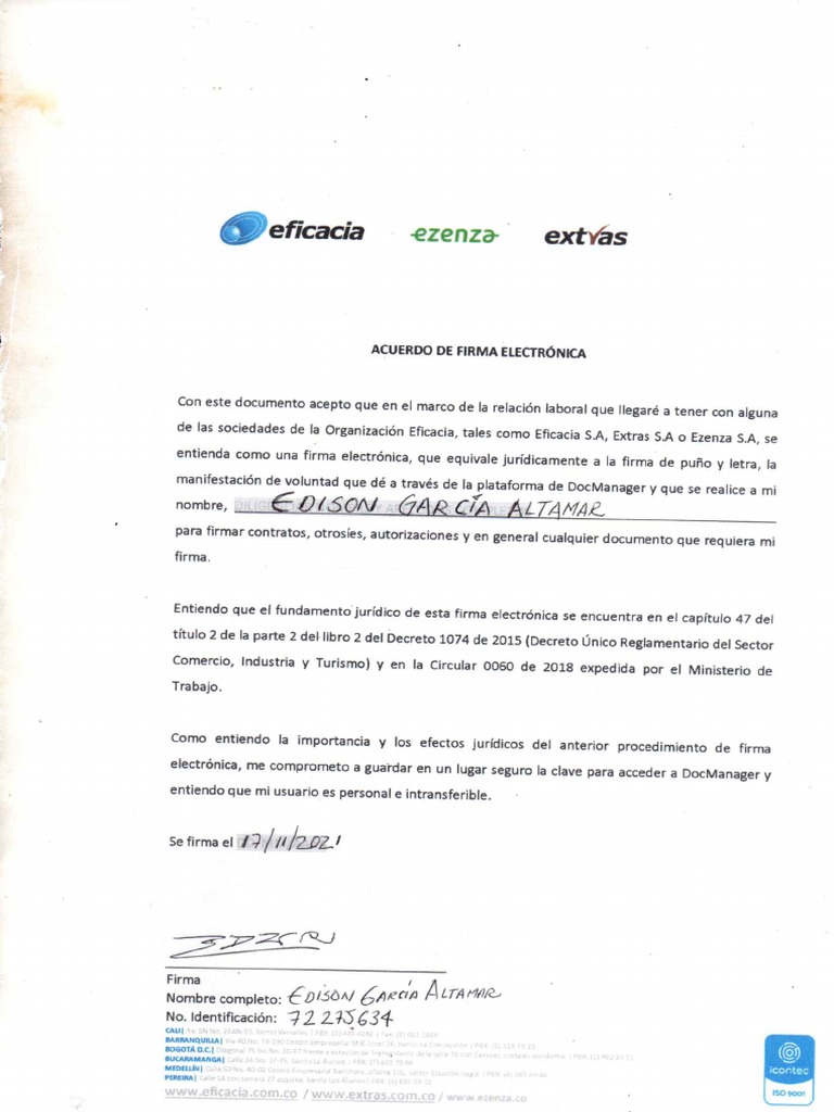 Autorizacion Firma Digital | PDF
