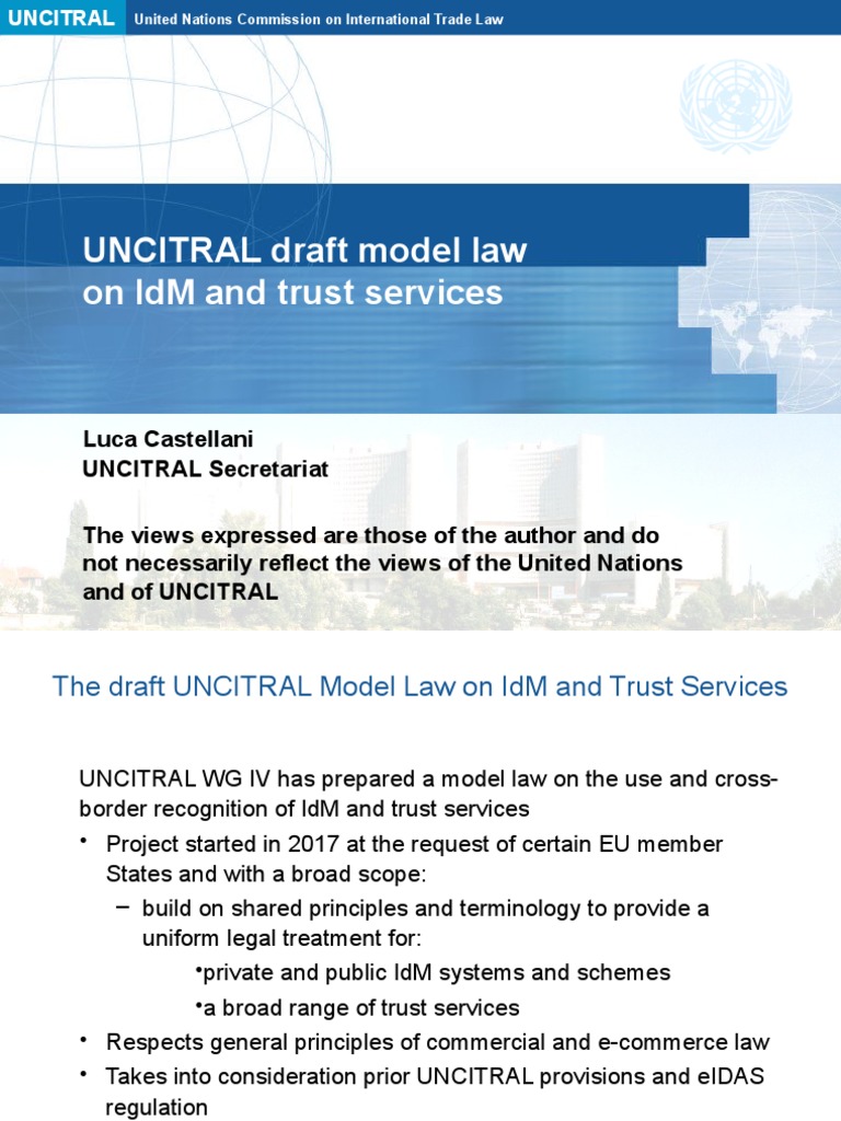 06 - Luca Castellani - Uncitral Castellani en | PDF | Identity Document ...