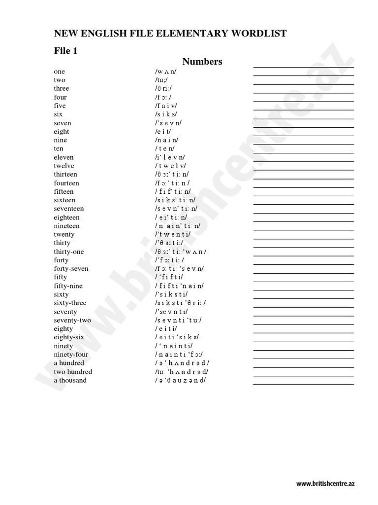 Elementary Vocabulary | PDF | Foods