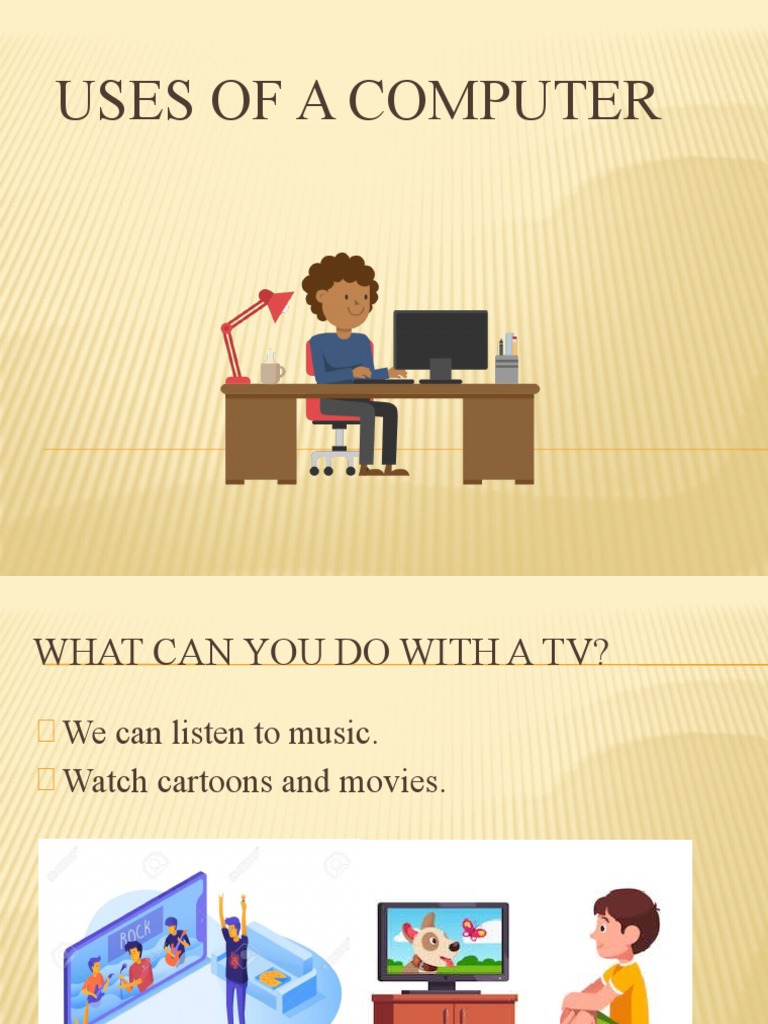 Class 1 Ch-2 Uses of A Computer | PDF