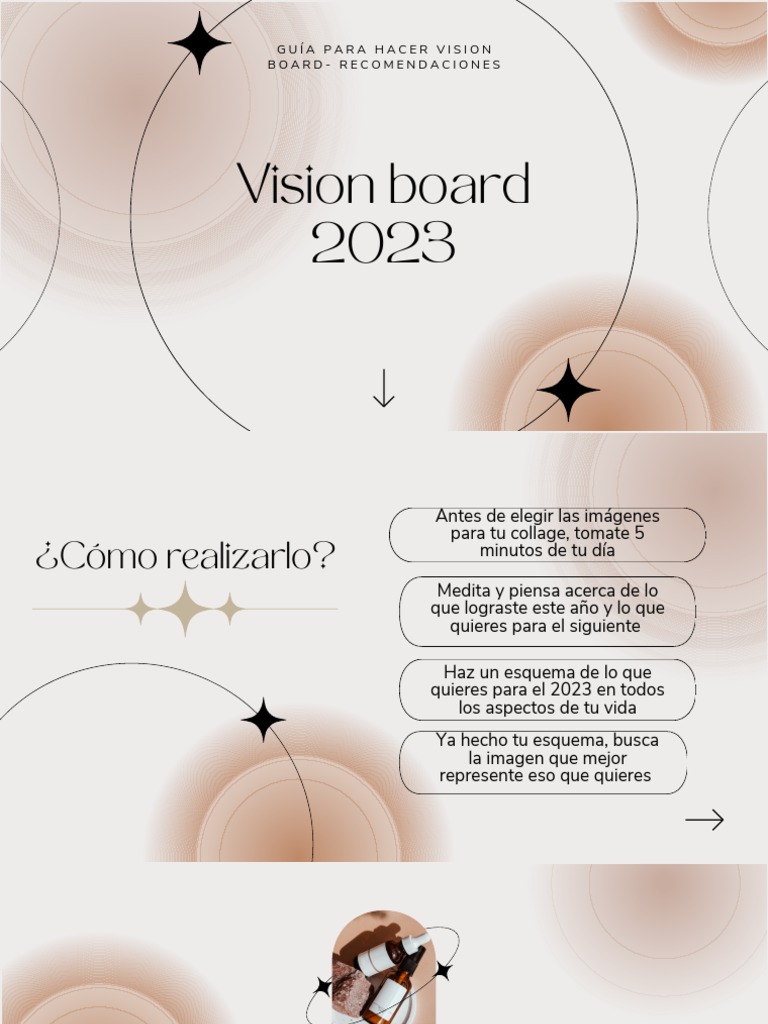 Guía para Hacer Vision Board-Recomendaciones | PDF