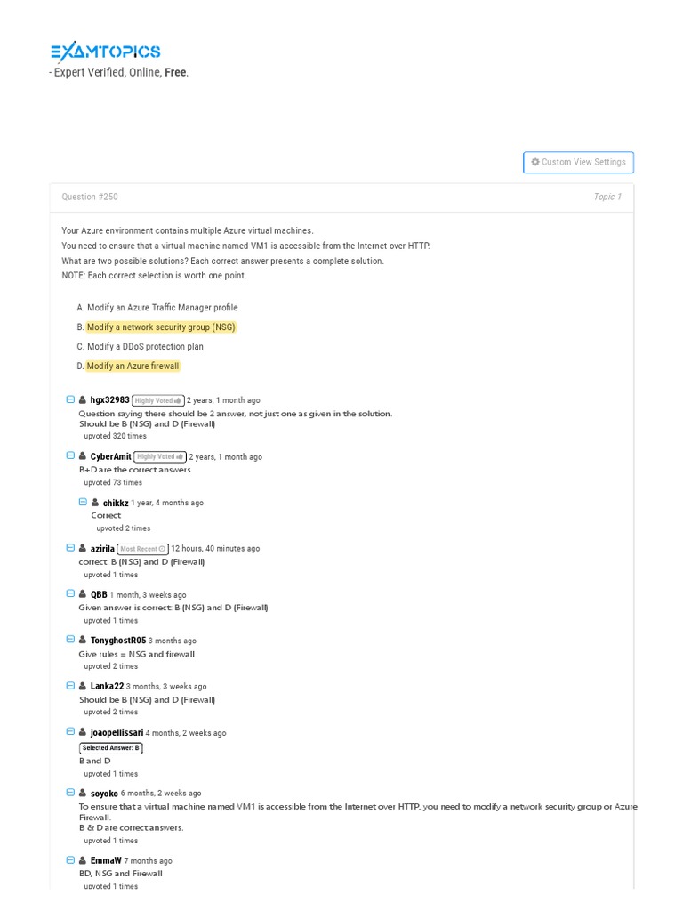 Expert Veri Ed, Online, Free.: Custom View Settings | PDF | Key ...