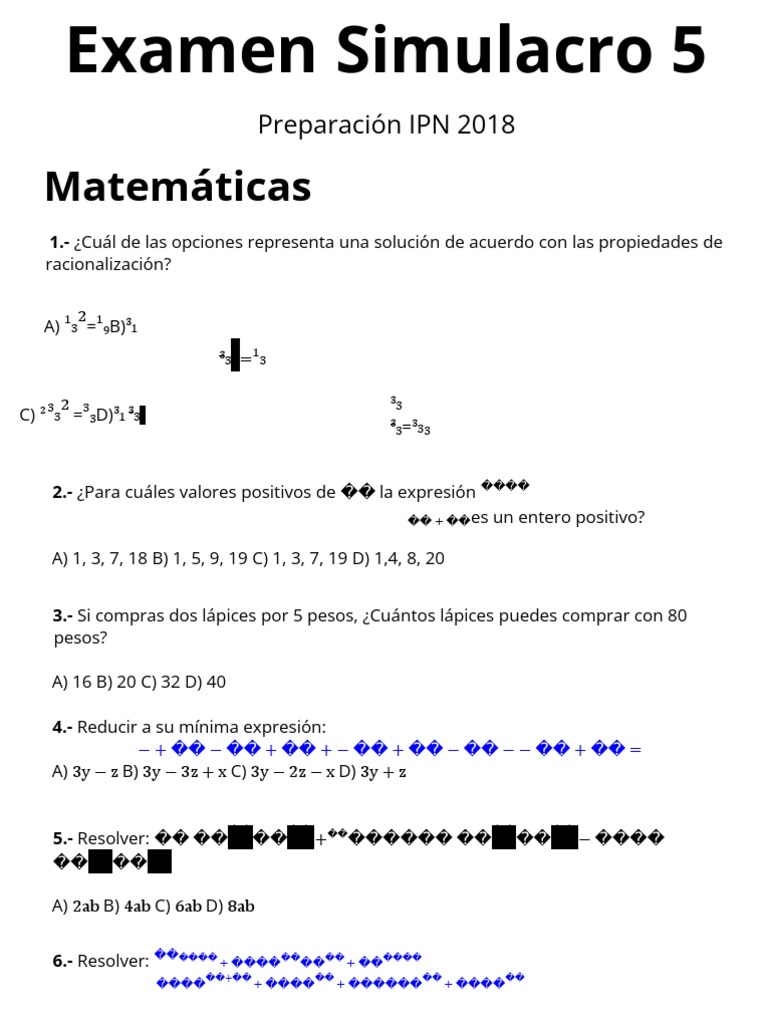 Examen Simulacro 5 | PDF | Donación | Evolución