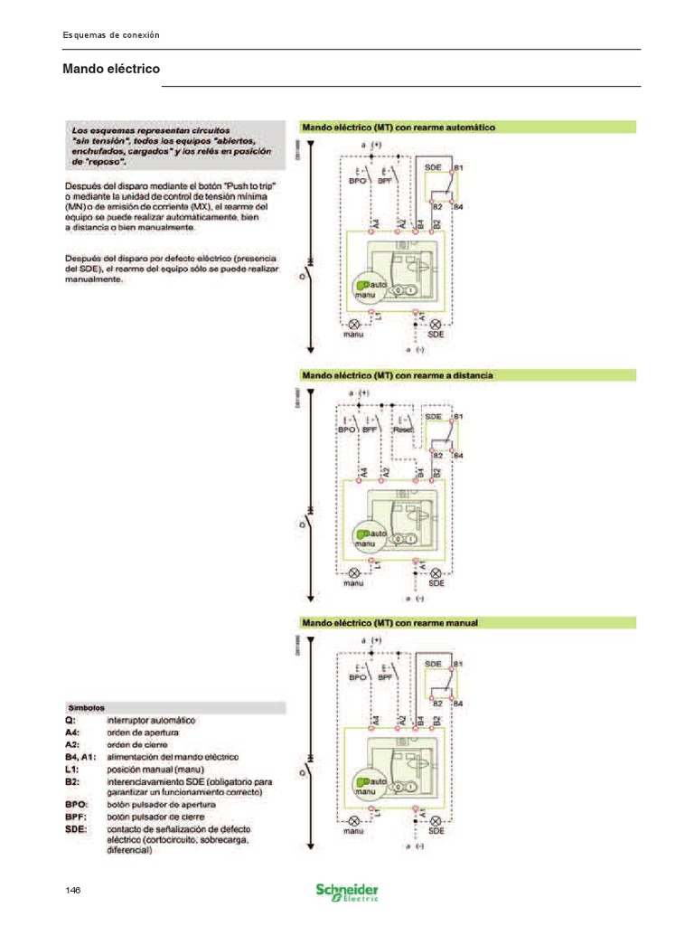 Esquema Mando Eléctrico 2 - NSX100 - 630 | PDF