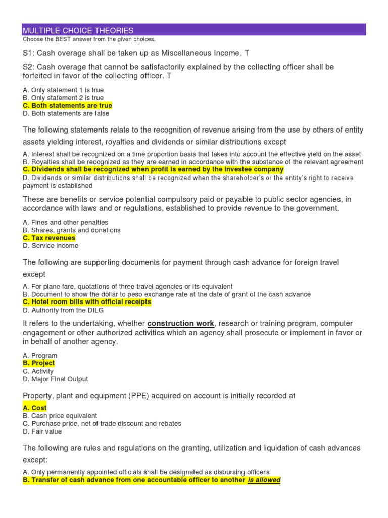 CMPC 311 Midterm Examination | PDF | Cost | Dividend