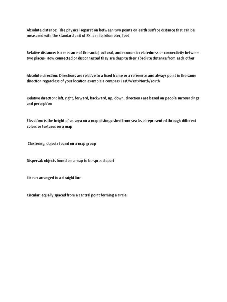 Absolute Distance | PDF