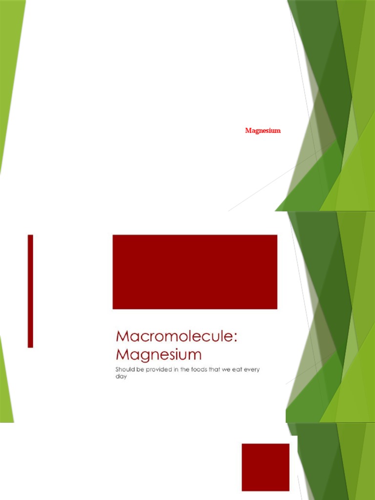 Magnesium | PDF