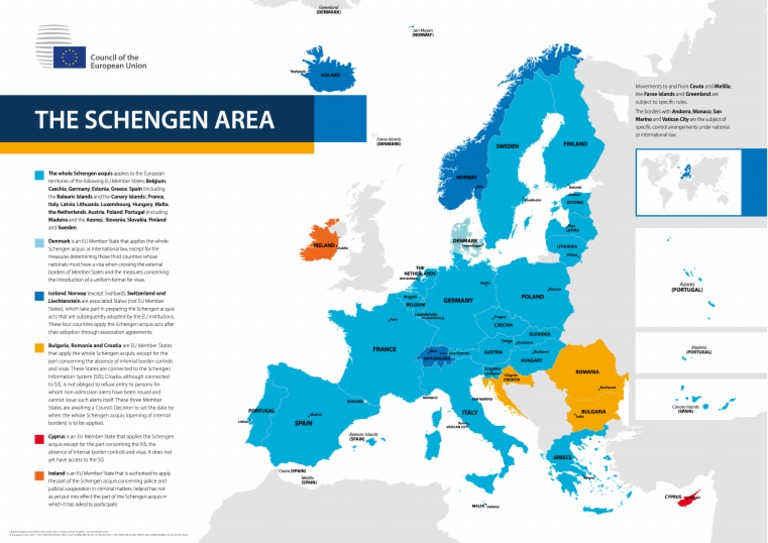 The Schengen Area - Publications Office of The EU | PDF