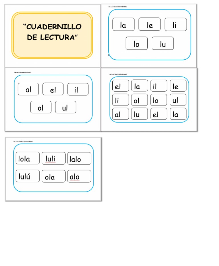 Cuadernillo De Lecturas Cortas Danii Pdf 