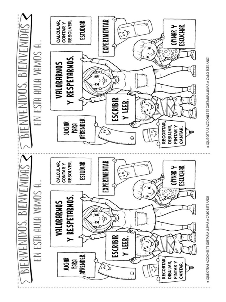 Portadas Inicio Escolar | PDF