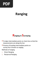 Ranging in Surveying - Types of Ranging | PDF | Surveying | Science