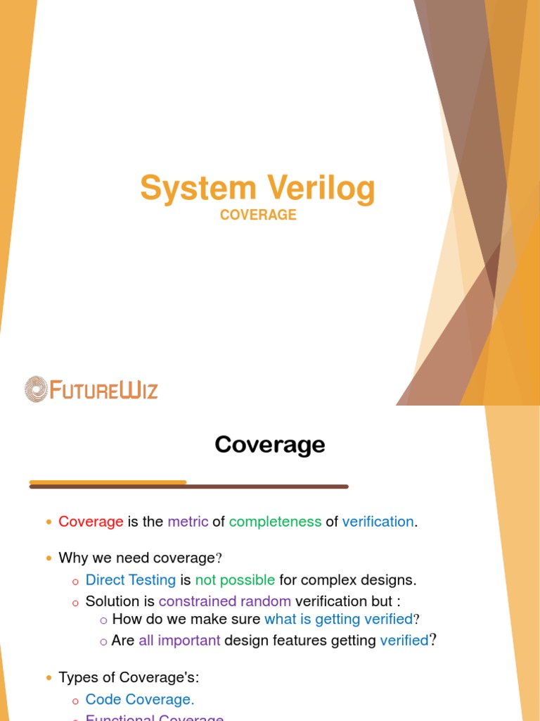 System Verilog Coverage Pdf Systems Engineering Computer Programming 8564
