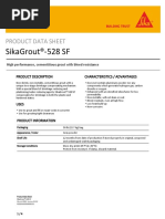 SikaGrout®-300 PT PH Data Sheet | PDF | Cement | Chemical Substances