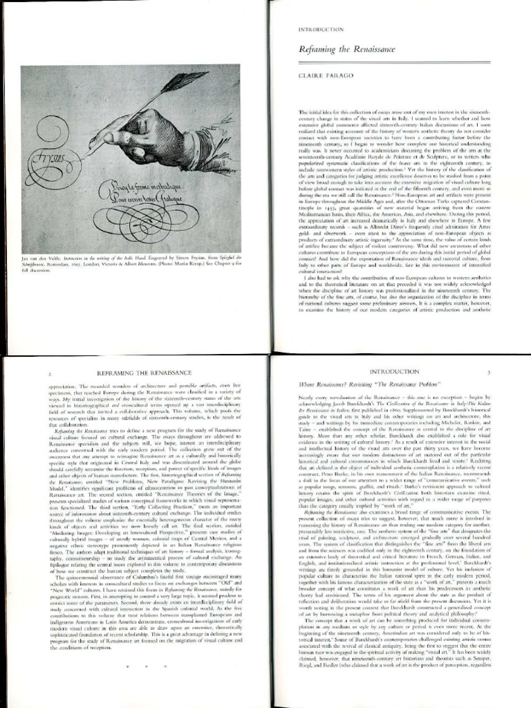 Reframing The Renaissance Visual Culture | PDF