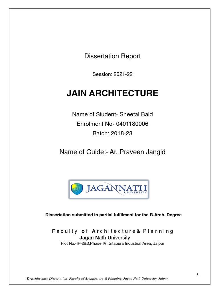 Dissertation Report Final | PDF | Temple | Nāstika
