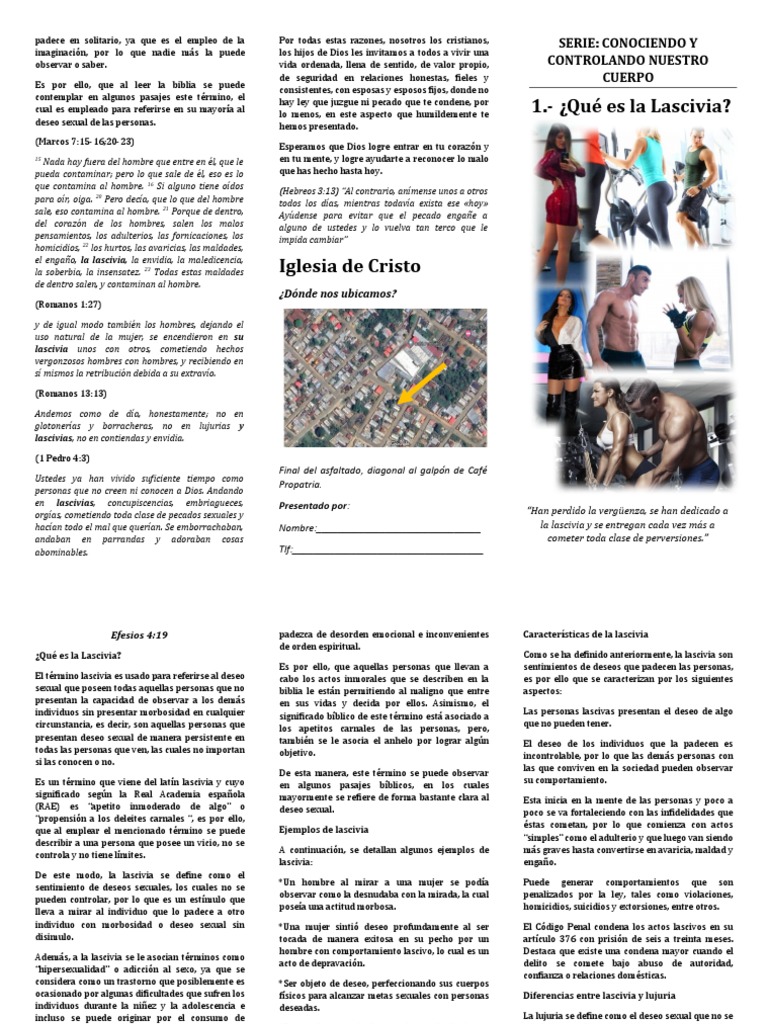 Lascivia y Lujuria: Definiciones y Diferencias | PDF | Lujuria | Moralidad