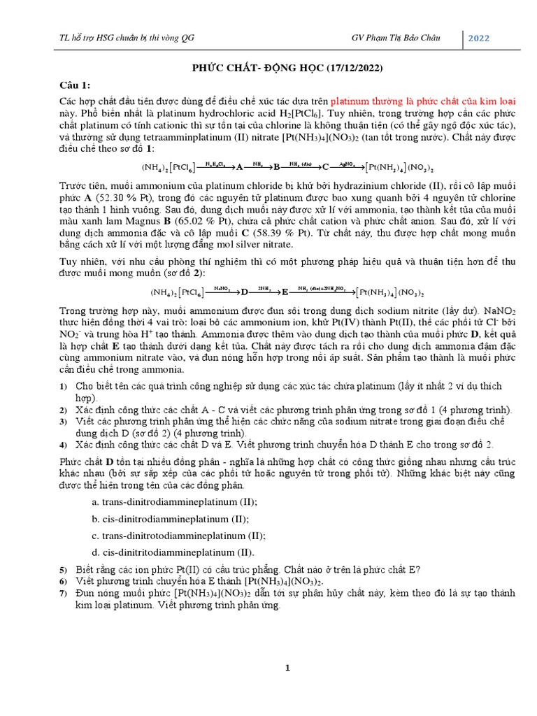 BD Thi QG 2023 - Buoi 4 - HS | PDF