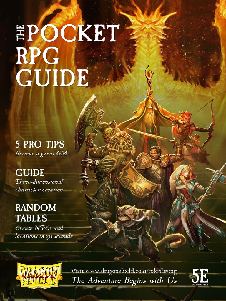 RPG Pocket Guide Web | Download Free PDF | Role Playing Games | Tabletop Role Playing Game