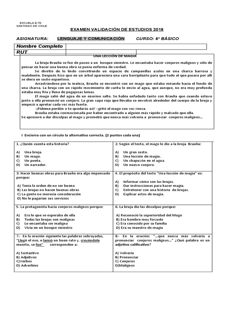 6° Leng | PDF | Burro